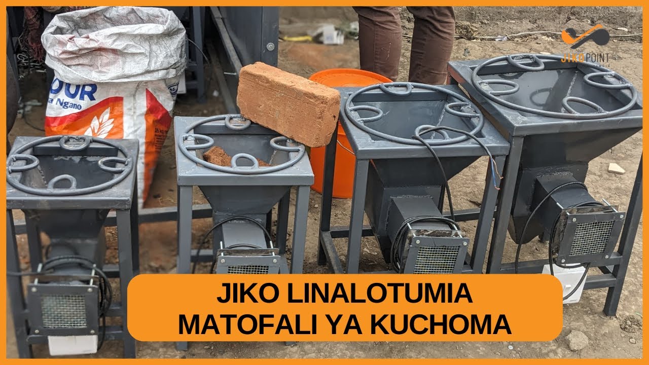 KUTANA NA JIKO LINALOTUMIA MATOFALI YA KUCHOMA - YouTube