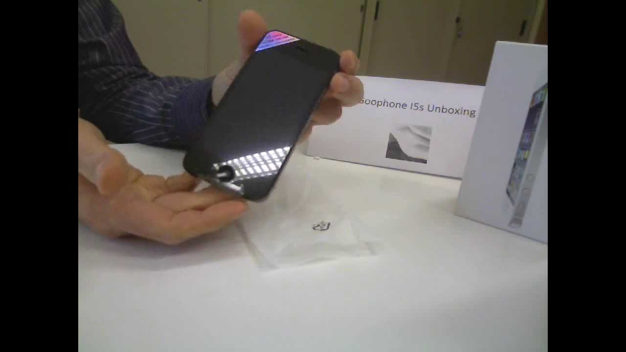 Goophone i5s - # 1 - Unboxing - YouTube