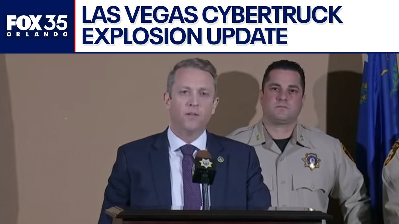 LIVE: Las Vegas Cybertruck explosion update - YouTube