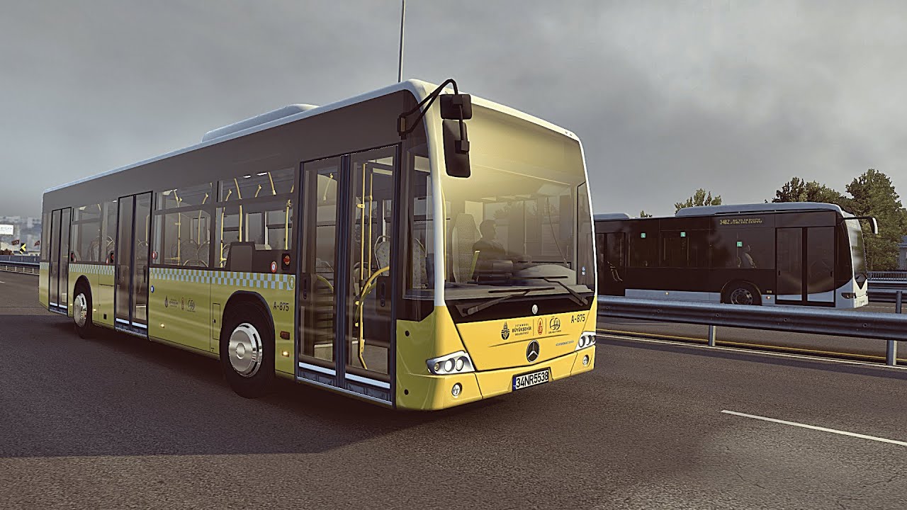 İETT OTOBÜSÜ İLE ESENLER-ALİBEYKÖY SEFERİ | MERCEDES BENZ CONECTO ...