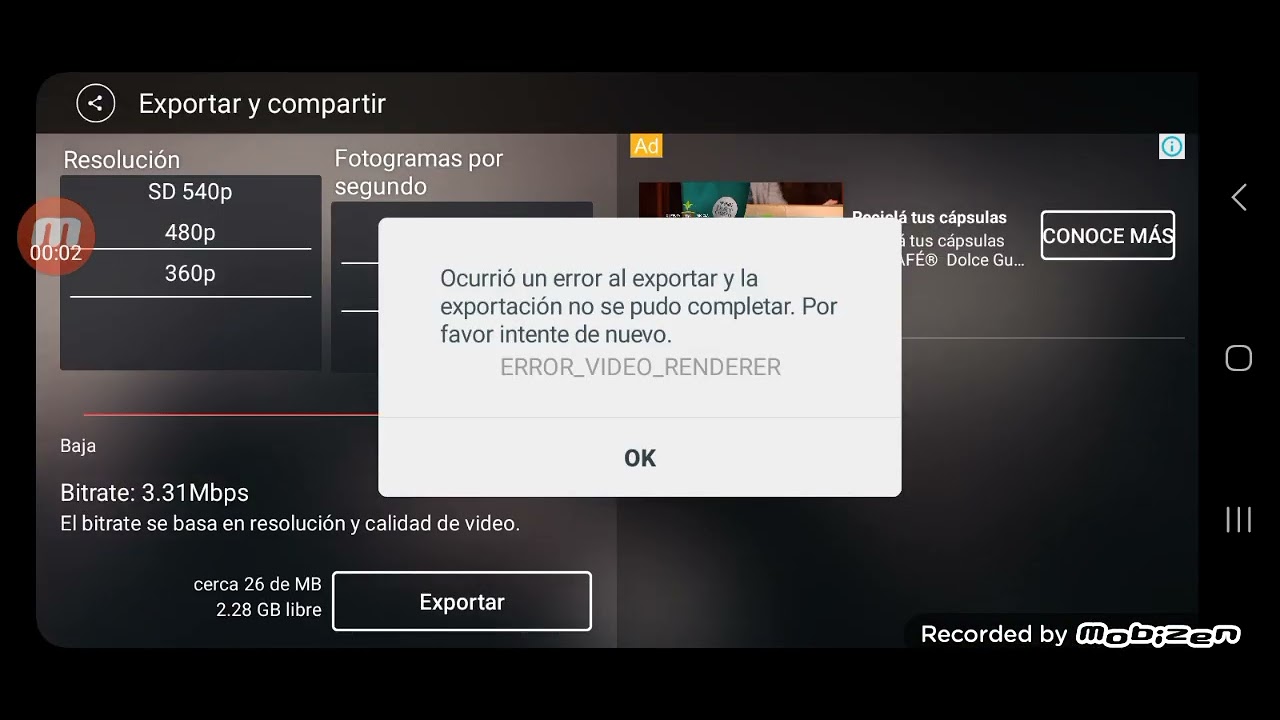KineMaster ERROR_VIDEO_RENDERER - YouTube