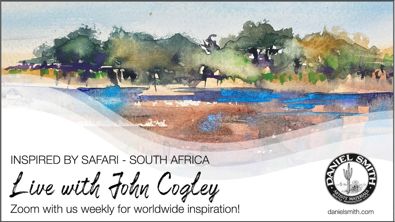 Live with John Cogley and Fun Painting Exercises (South Africa ...