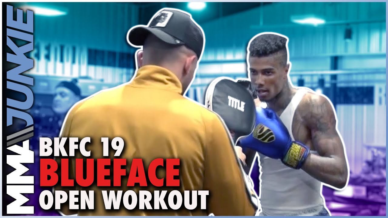 BKFC 19: Blueface Open Workout - YouTube