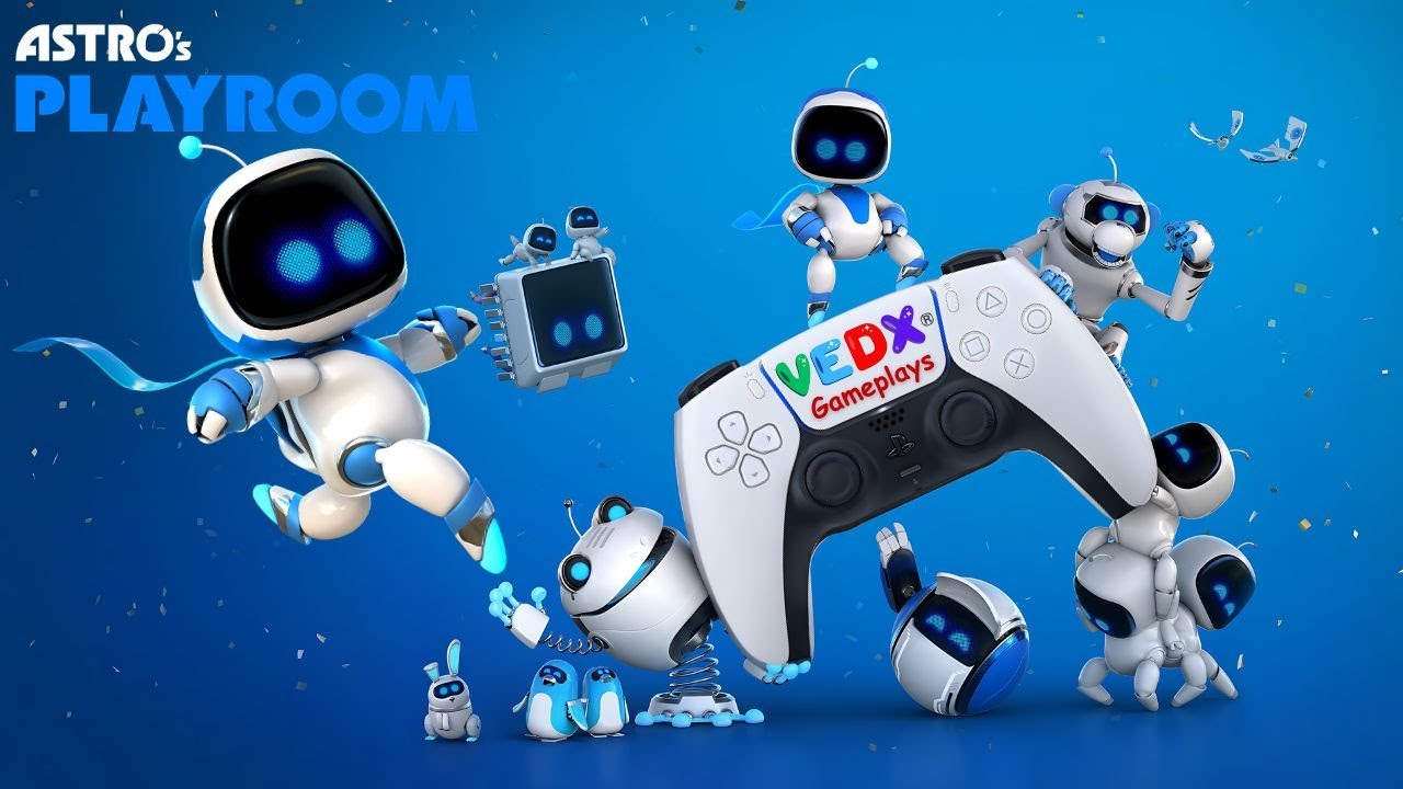 Astro's Playroom | Astro's Playroom Gameplay | 4K VEDX Gameplays - YouTube