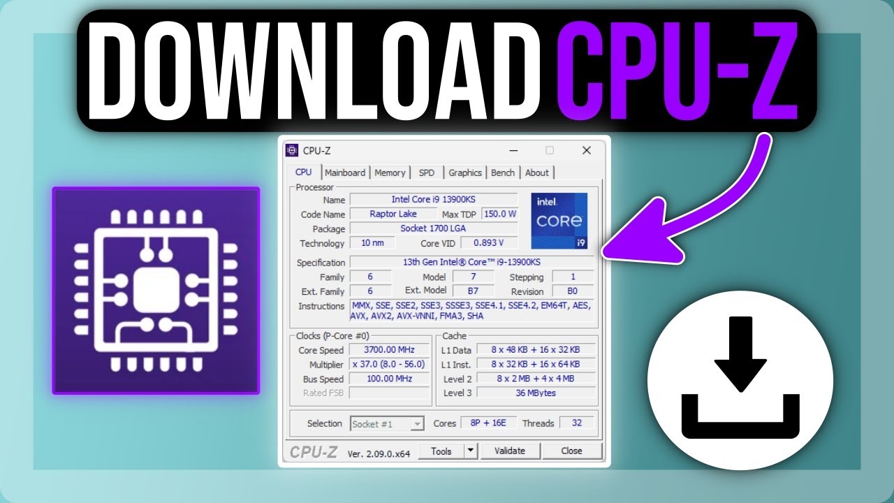 How to Download and Install CPU-Z on Windows 11 (2025) - YouTube