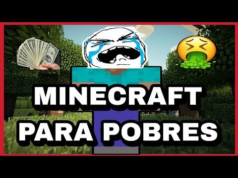 MINECRAFT PARA POBRES - YouTube