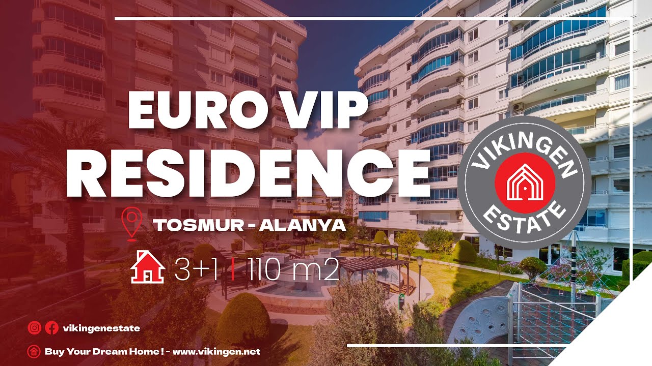 Euro Vip Residence - Tosmur / Alanya 🏡 - YouTube