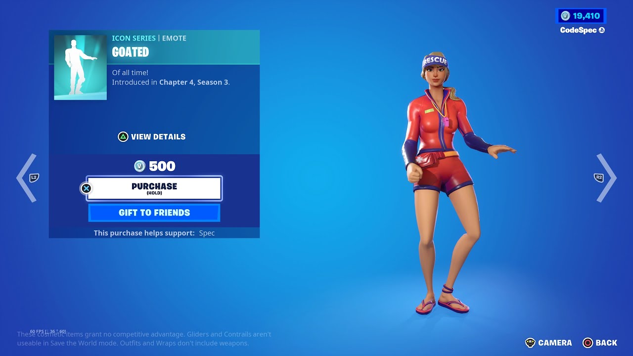 *NEW* Goated Emote! (Fortnite Battle Royale) - YouTube