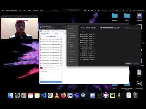 FROST HACK - 2021 - COVID - FACE MASK DETECTION - YouTube