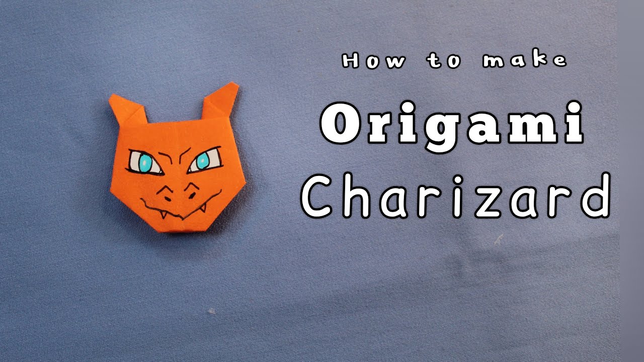 Very Easy Origami Charizard | Pokémon | Paper Crafts #origami #pokemon ...