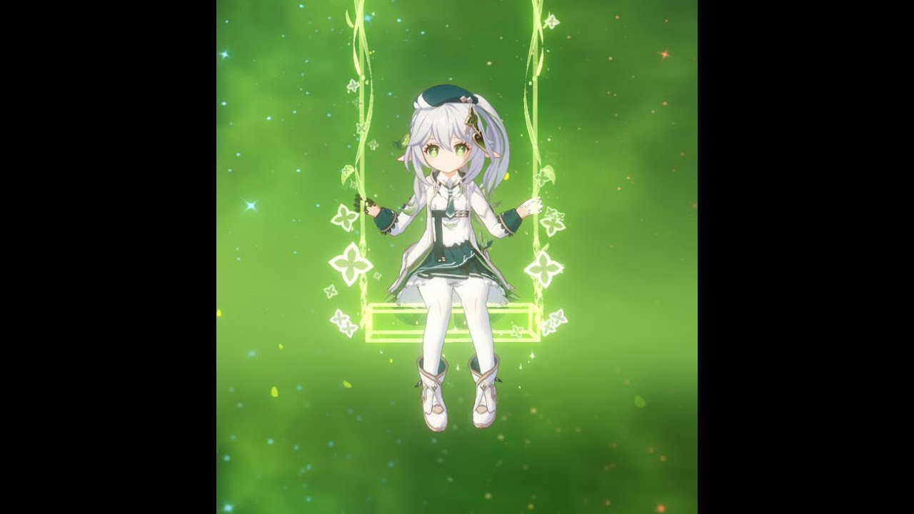 Nahida in Theresa Apocalypse's "Verdant Sky" Outfit - Genshin Mod - YouTube