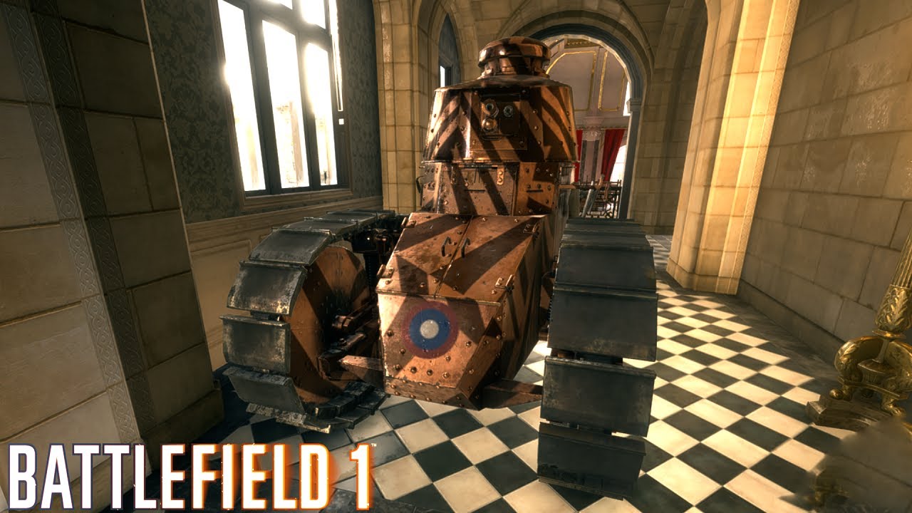 【BF1】第一次世界大戦最高の戦車"ルノー FT-17"【BATTLEFIELD 1 実況】 - YouTube