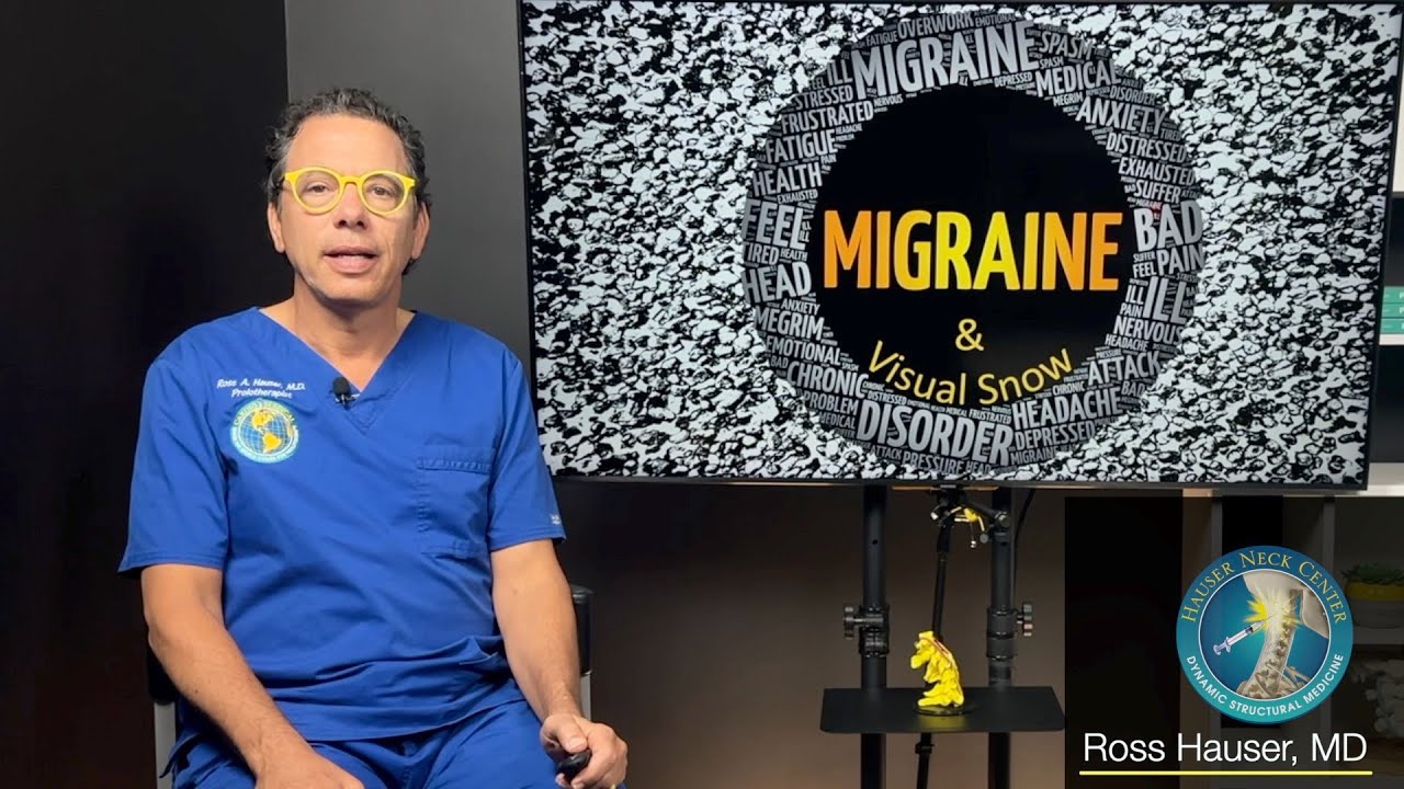 Migraine & Visual Snow Syndrome lecture- How ligamentous cervical ...