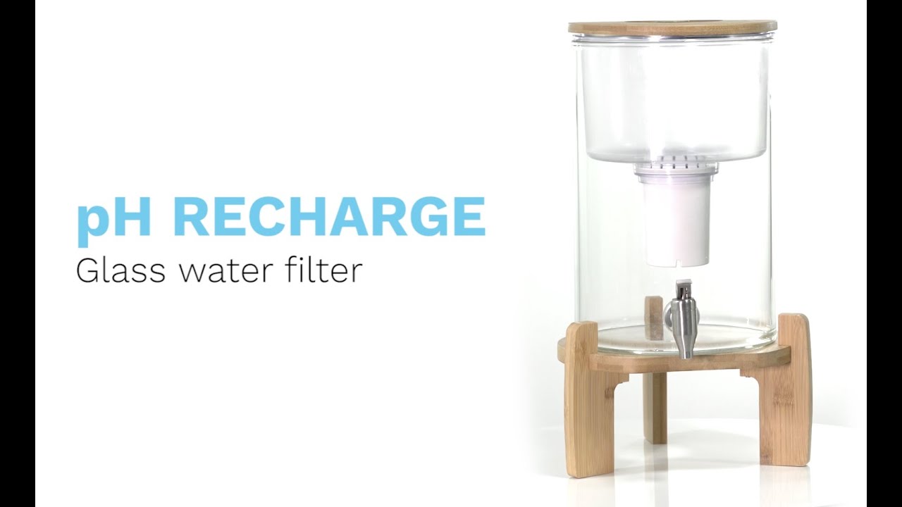 Invigorated Water-3 PH recharge Glass water filter Explainer Video ...