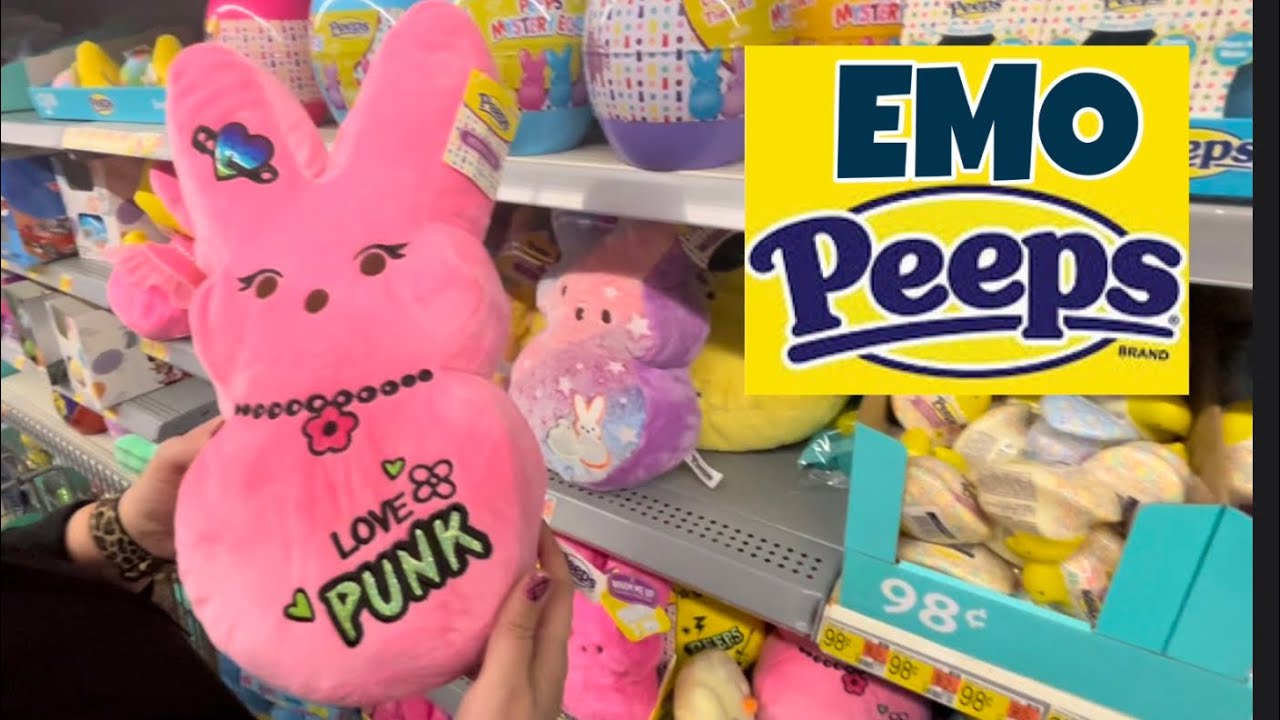 We Found EMO PEEPS At Walmart | Easter 2023 - YouTube