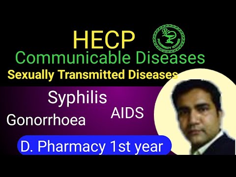 Sexually Transmitted Diseases || Syphilis , Gonorrhoea , AIDS