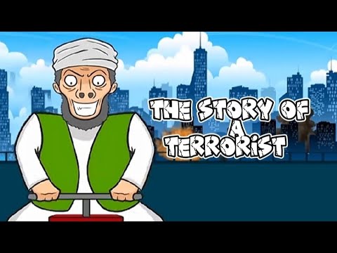 The Story Of A Terrorist || Funny Animation |ft.rg_buketlist - YouTube