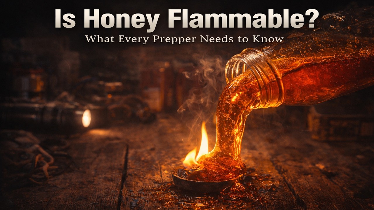 Is Honey Flammable? What Every Prepper Needs to Know - YouTube