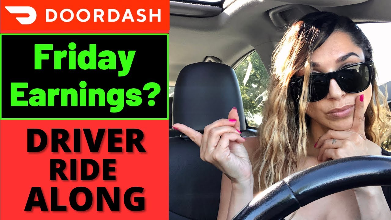 DoorDash Driver Ride Along Food Delivery | Friday's Earnings? (Part 2 ...