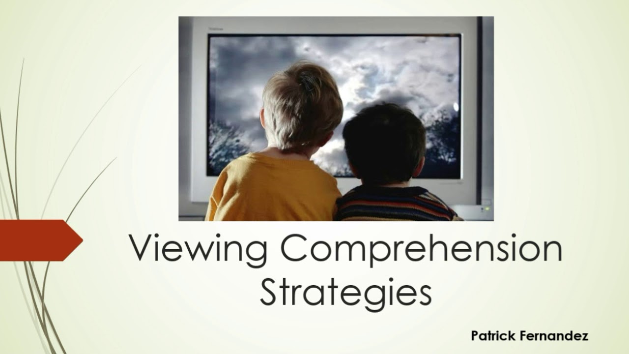 Viewing Comprehension Strategies - YouTube