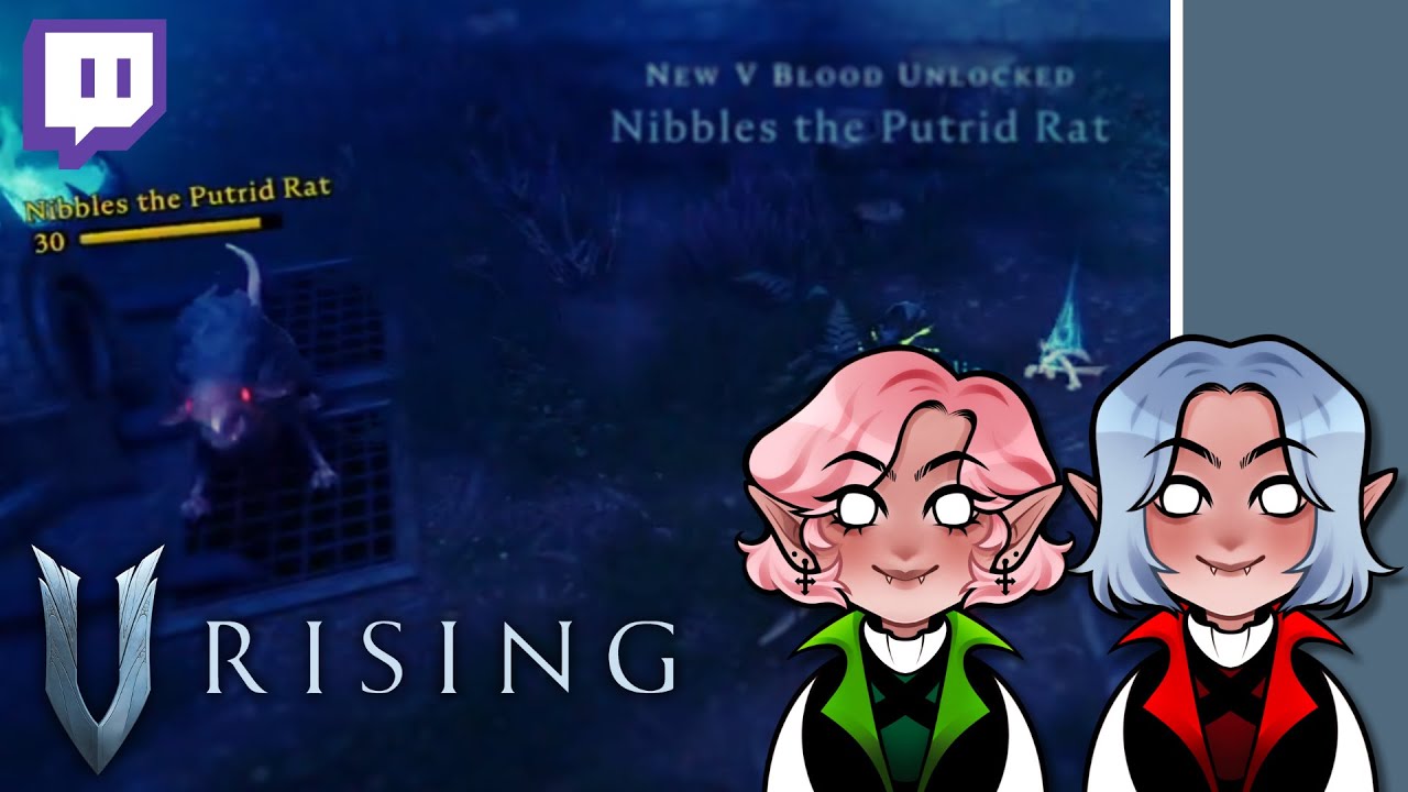 OOPS! All Nibbles! 🦇🧛 V Rising VOD #2 - YouTube