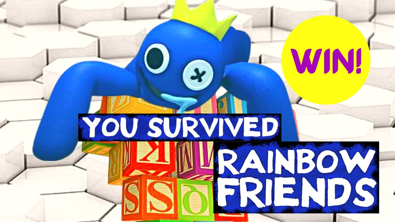 Rainbow Friends Chapter 1 Ending! - YouTube
