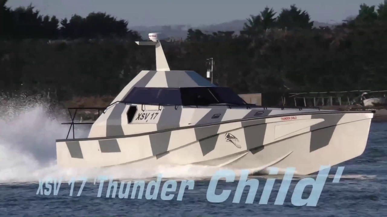 Thunder Child's Launch and performance trials - YouTube