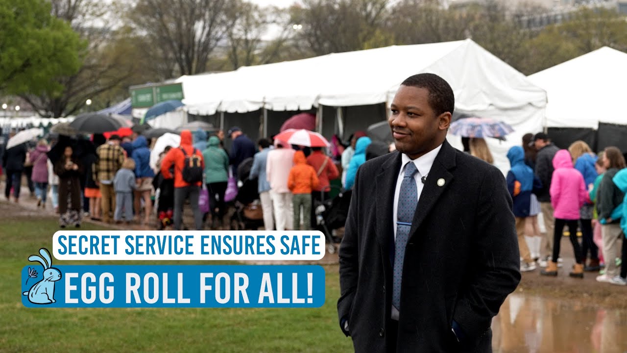 Secret Service Ensures Safe Easter Egg Roll for All! - YouTube