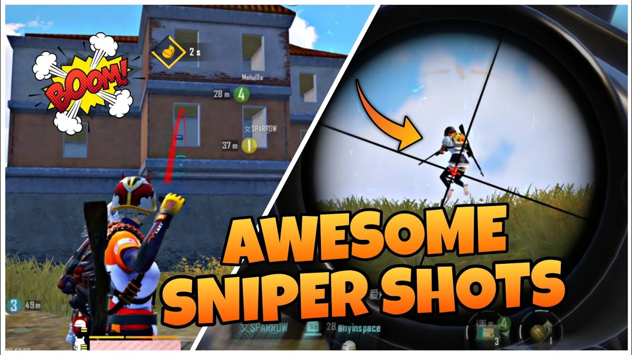 Awesome Sniper Shots In Sniper Mode | BGMI #bgmivideos #bgmi #bgmilive ...