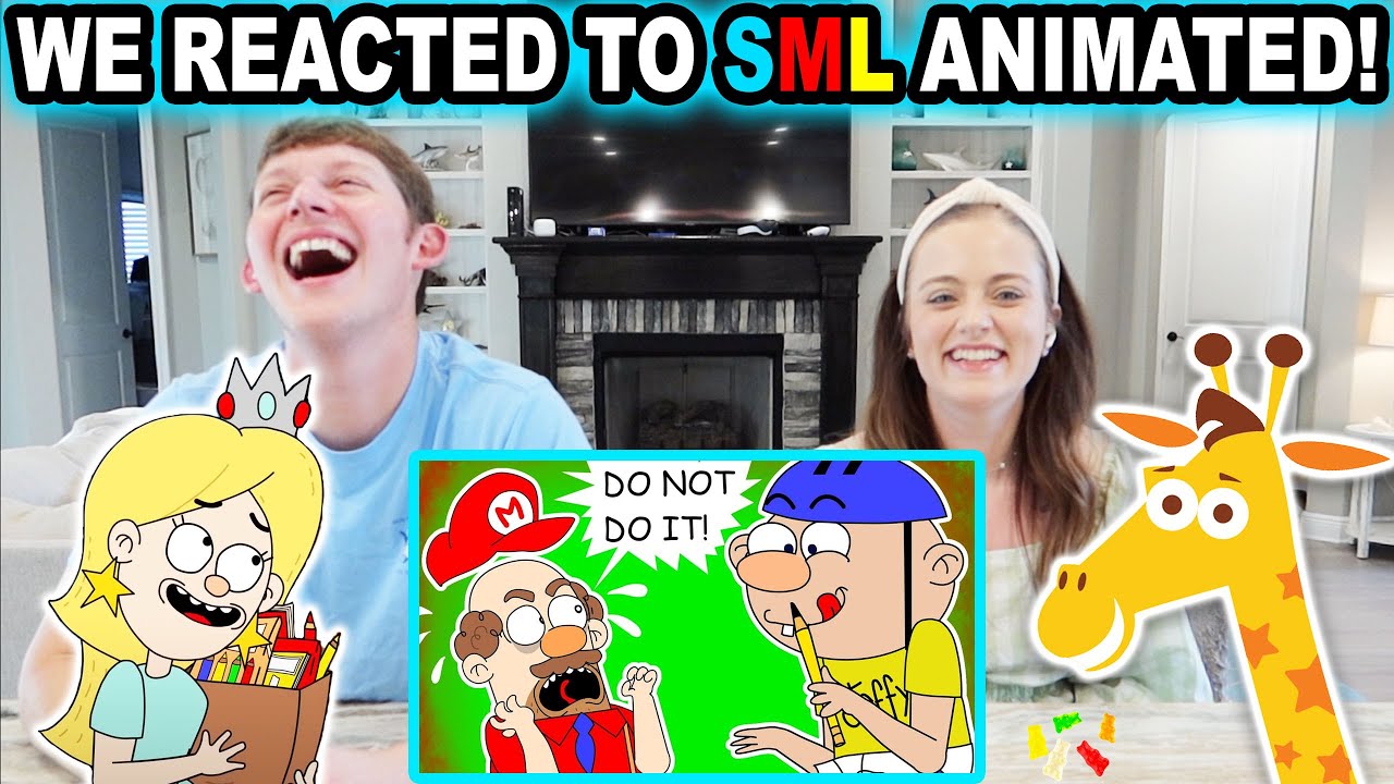 WE REACTED TO SML ANIMATED! - YouTube