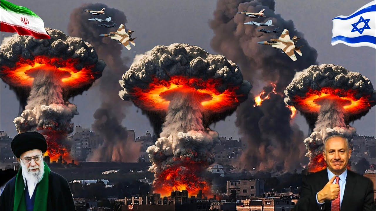 30 seconds ago, 500 Israeli ICBM missiles destroyed thousands of tons ...
