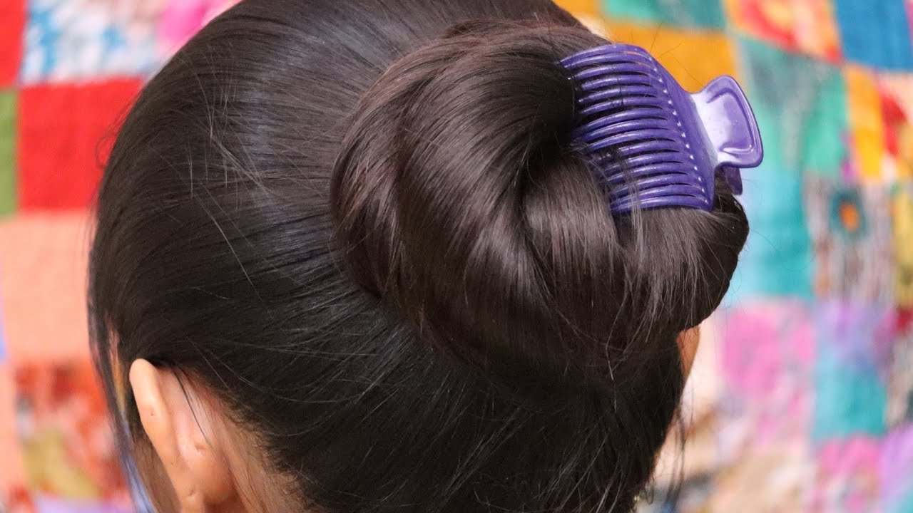 Latest New Clutcher Clip Juda Hairstyle girl | So Quick Cute Clutcher ...