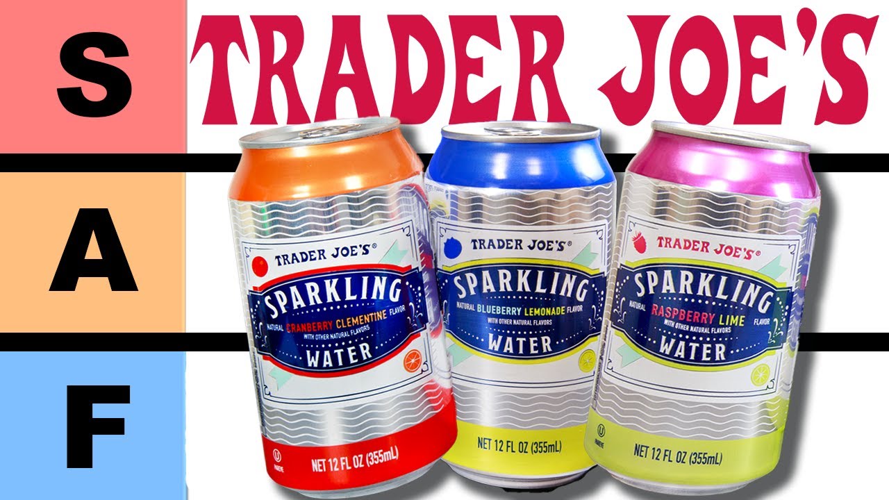 Ranking Every Trader Joe's Sparkling Water - YouTube
