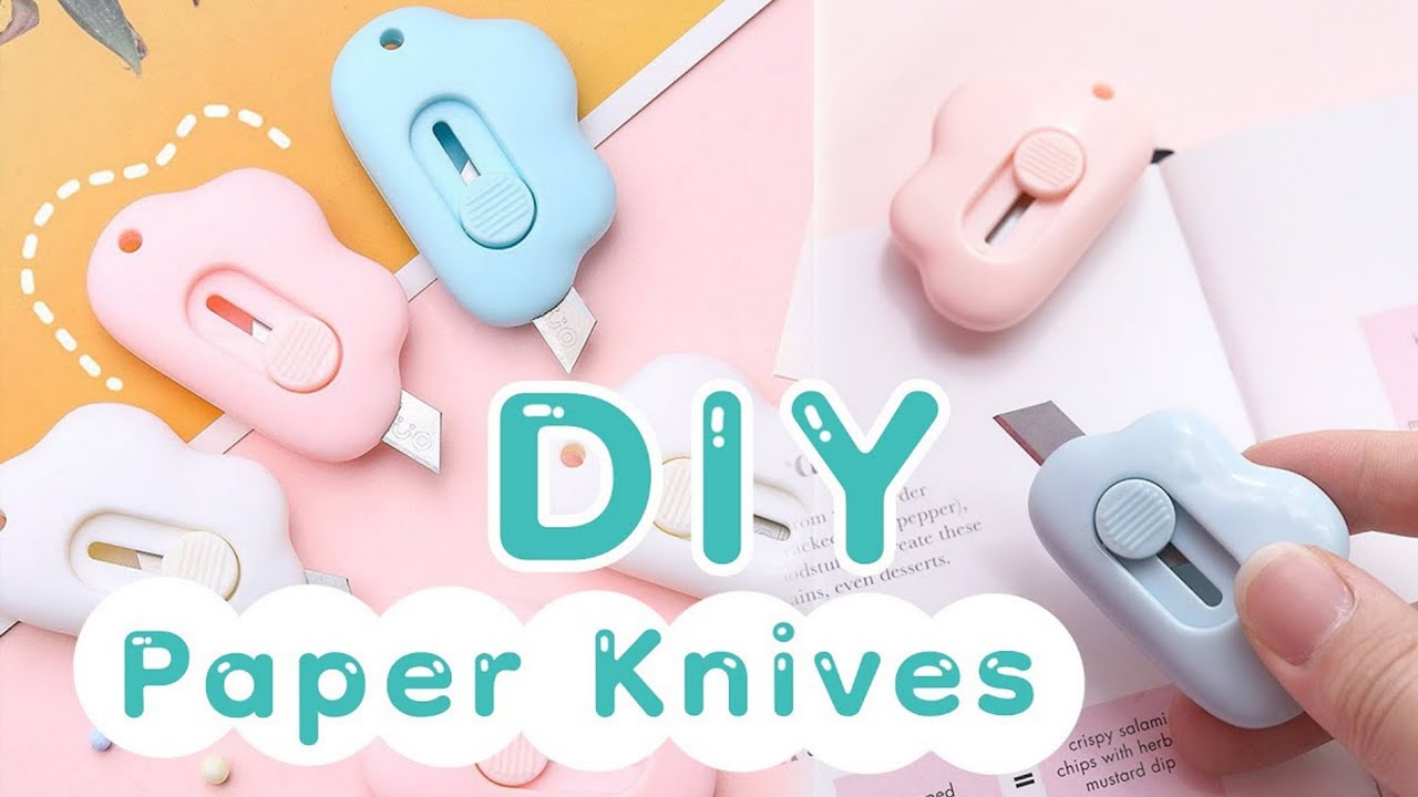 DIY Paper Knife at home | Cardboard & Paper Cutter | DIY Cutter ...