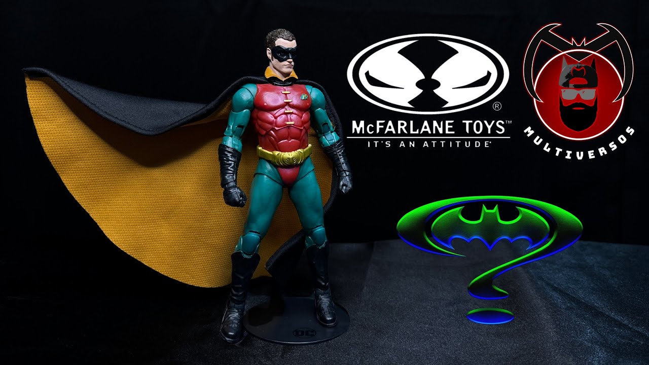 Unboxing y revisión Robin Batman Forever CTB Nightmare bat En español ...