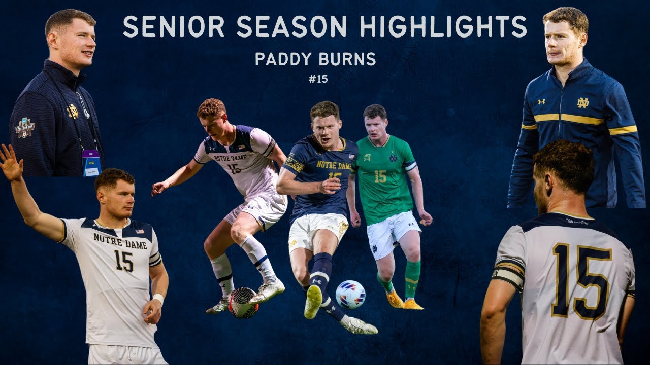 Paddy Burns Senior Year Highlights - YouTube