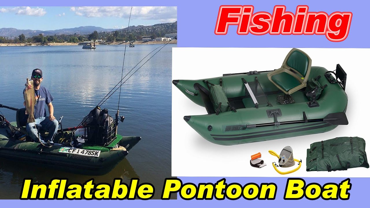 Sea Eagle 285 Inflatable Frameless Fishing Pontoon Boat - YouTube
