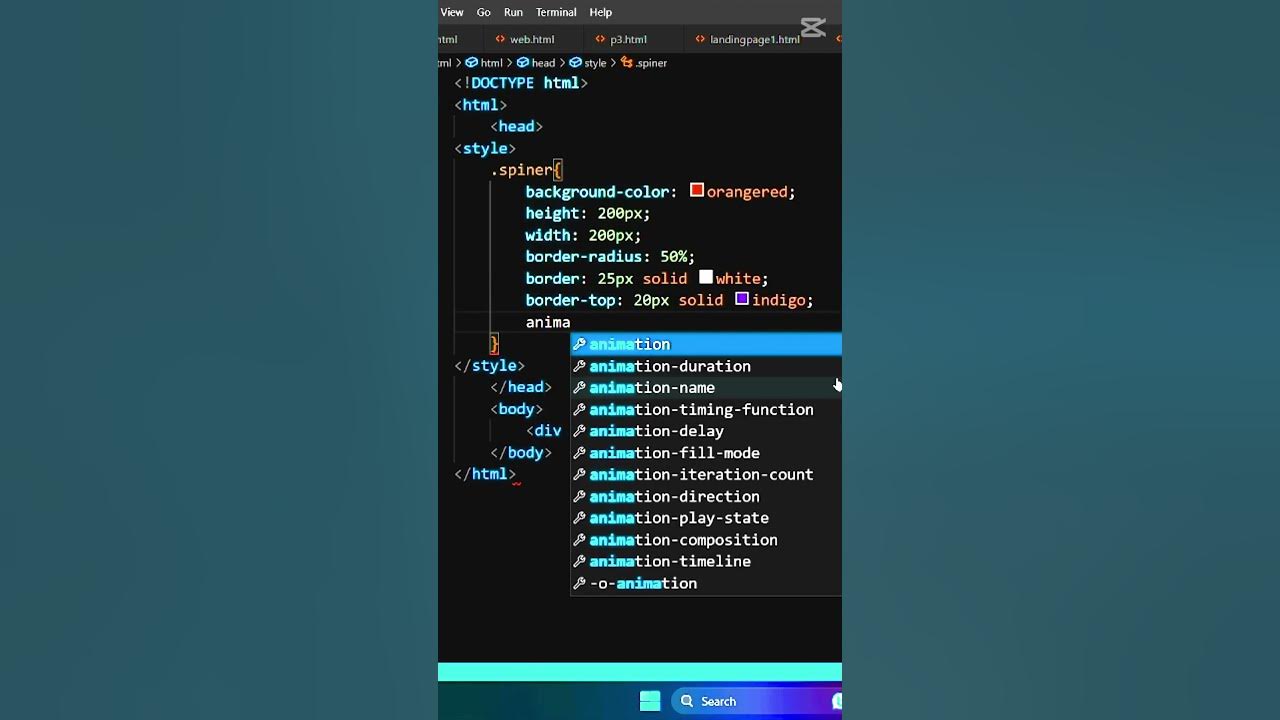 CSS Animation Effects Tutorial HTML & CSS - YouTube