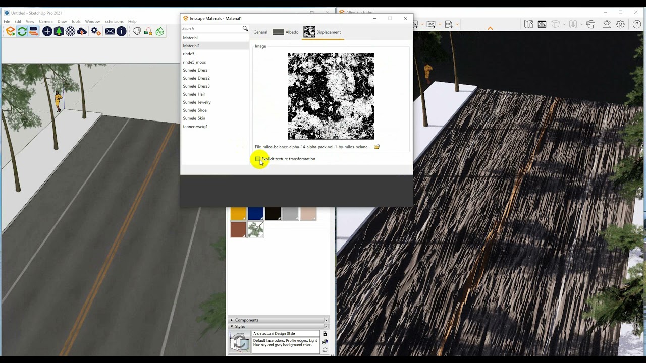 Creating a Wet Road in Enscape【TUTORIAL N.01】 - YouTube