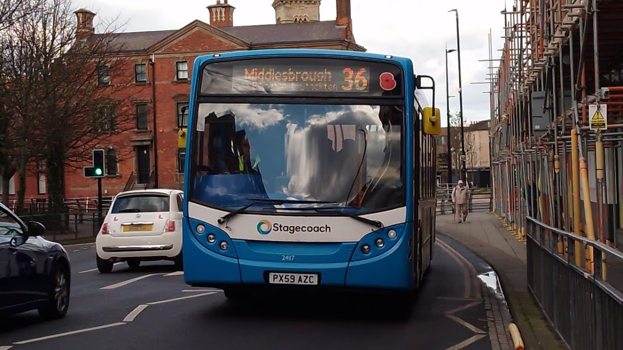 * NEW TRANSFER * Stagecoach Stockton 24117 PX59 AZC 18.240 Enviro 300 ...