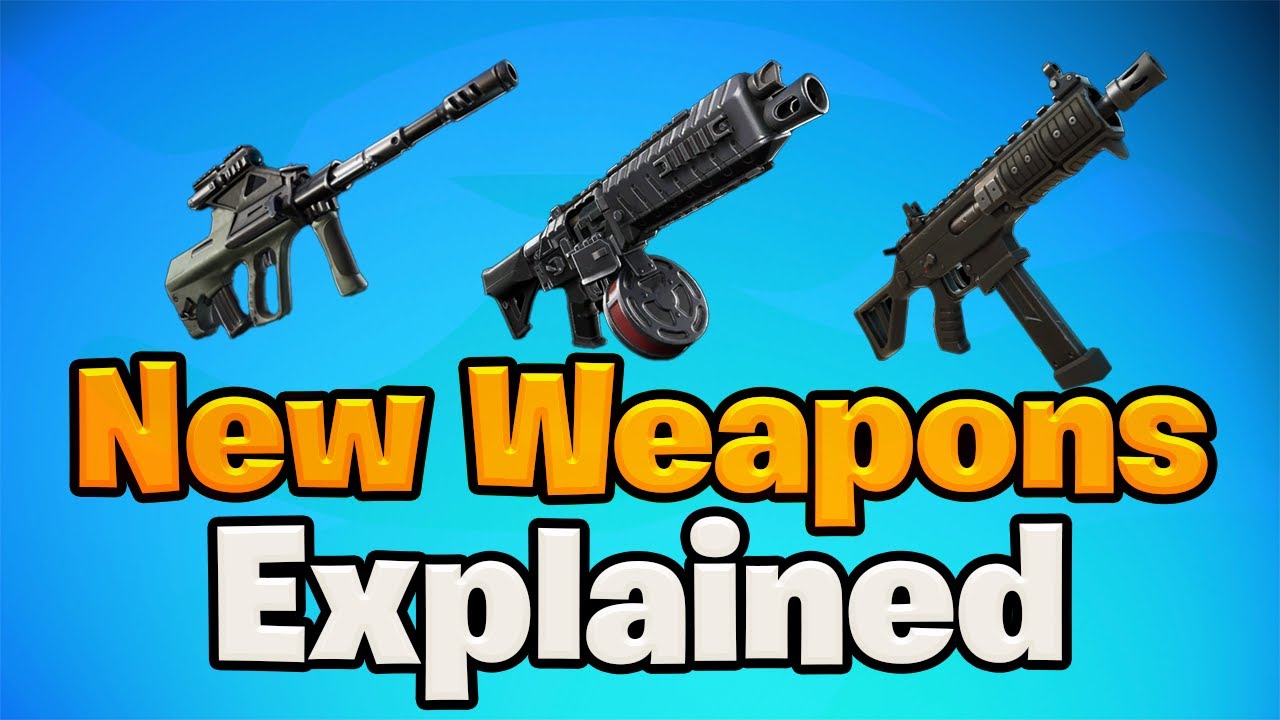 Your Guide to the Fortnite Season 2 Weapons (NEW Fortnite Update) - YouTube