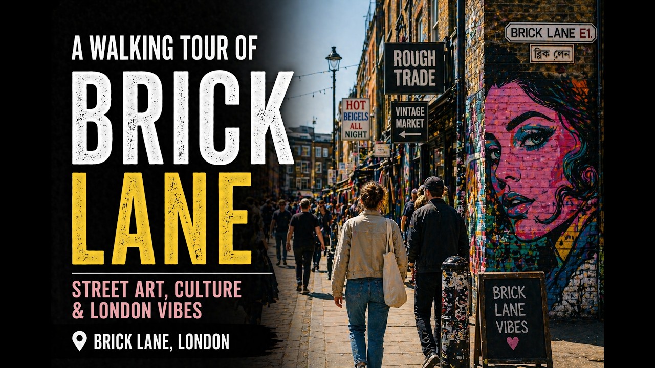 Walking Tour Brick Lane - YouTube