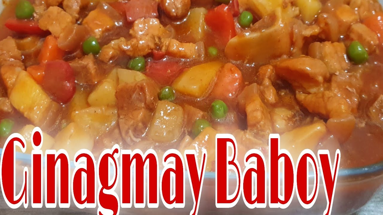 Ginagmay Baboy | Lutong Binisaya |EASY and Simple recipe | Simple lang ...