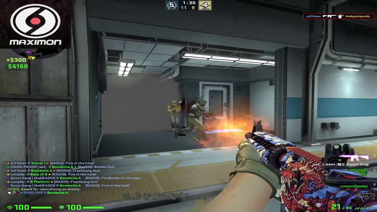 IVY IVY OLOF SUKA CS GO emotional quad kill faceit 8 level - YouTube