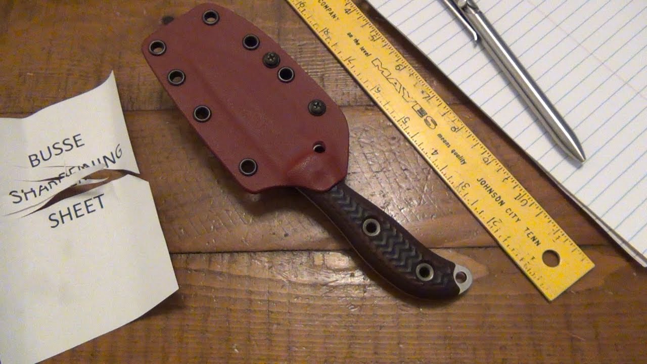 The Busse Knife Is Back From The Custom Shop (Customer Service Update ...