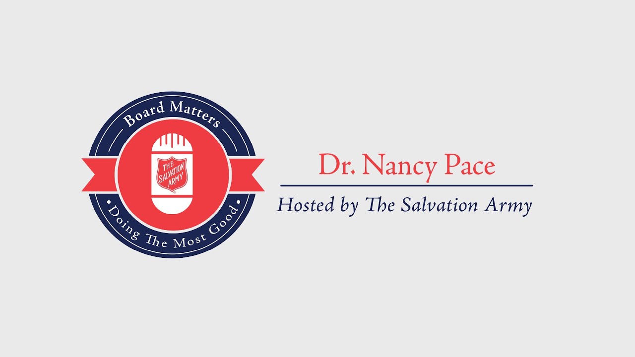 Board Matters Podcast: 11. Dr. Nancy Pace - YouTube