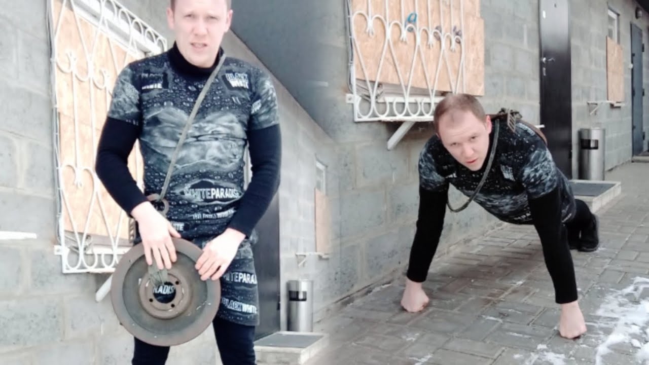 Отжимания на КУЛАКАХ с утяжелением +10 кг|Fist push ups with weights ...