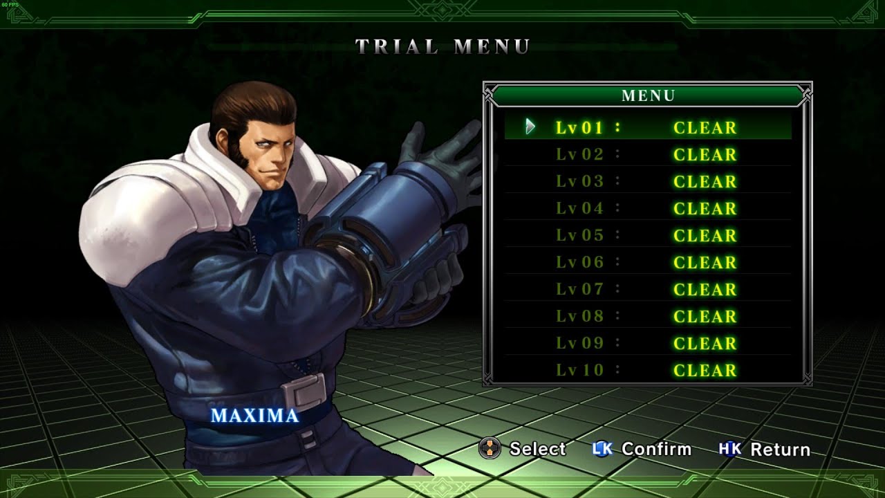 KOF XIII MAXIMA ALL TRIALS 1-10 - YouTube