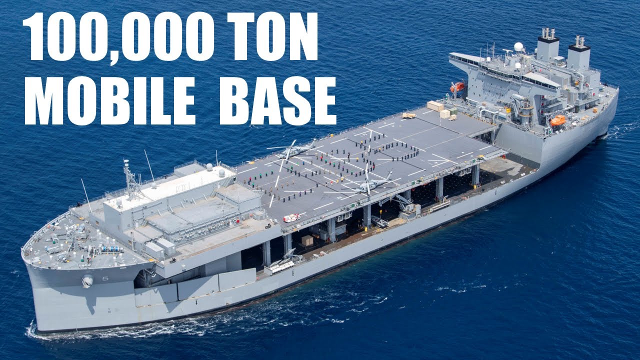 Why the US Navy Is Betting Big on the Expeditionary Sea Base - YouTube