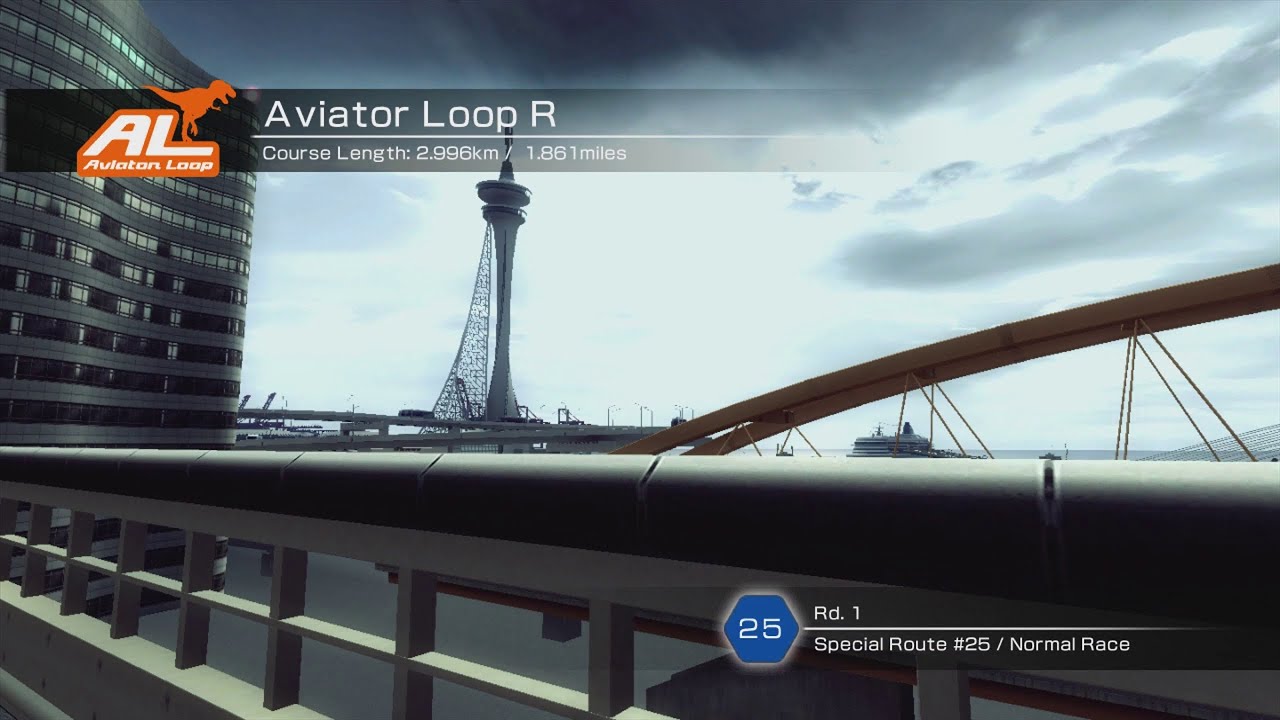 Ridge Racer 6 | World Xplorer | Special Route #25 - YouTube